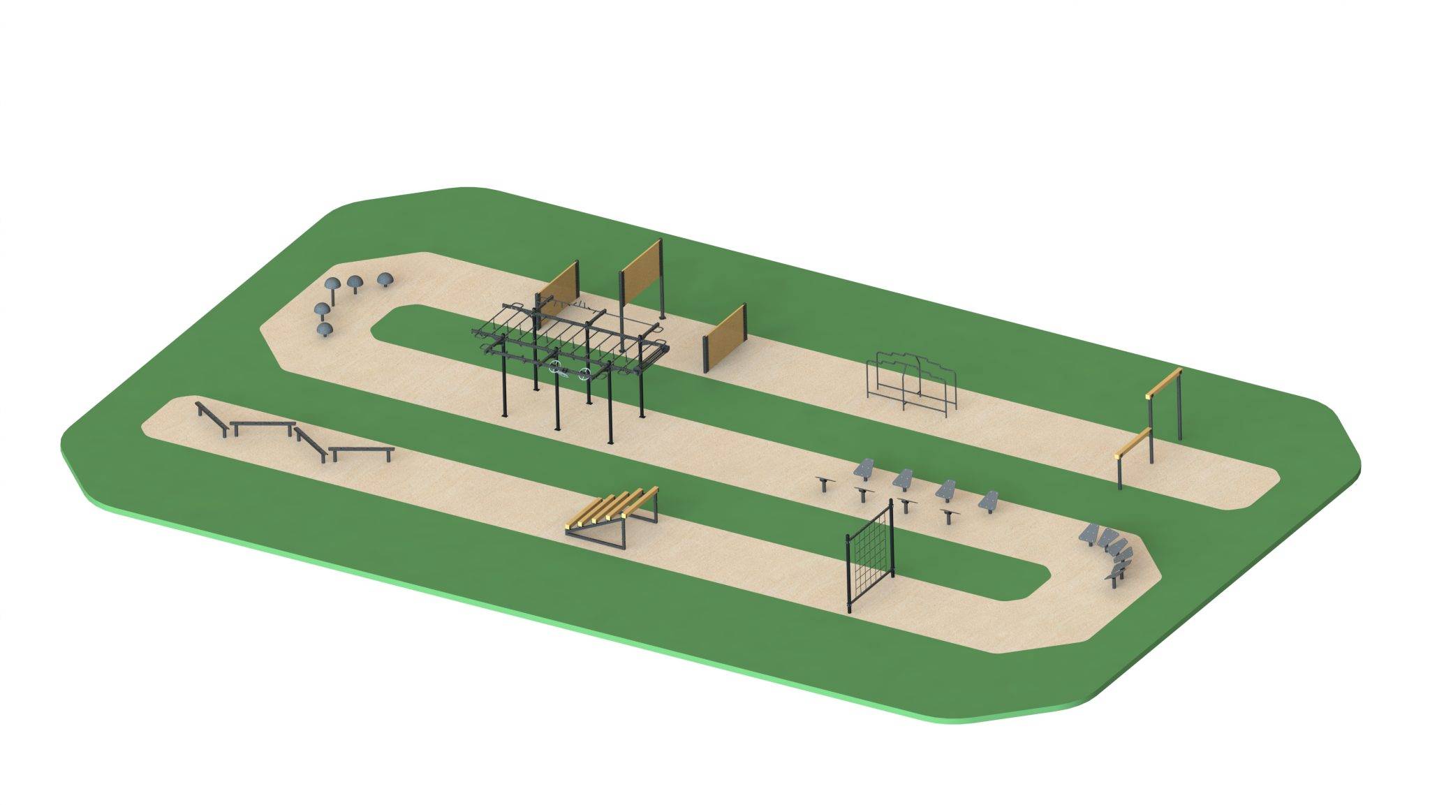 Quels sont les obstacles du parcours du combattant